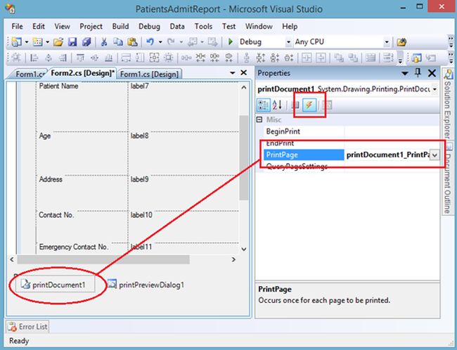 Print Receipt and Save Data Using Windows Forms in C#
